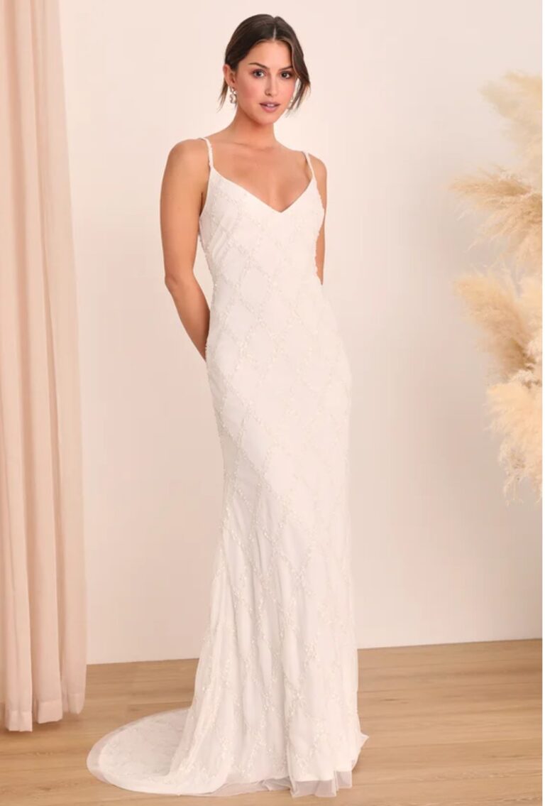 10 Lulus Wedding Dresses under $100 - crystalcousin.com